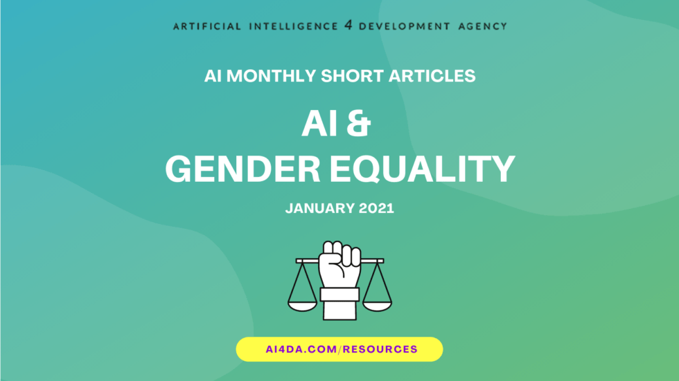 AI & Gender Equality - ai4da.com